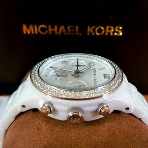 Michael Kors | Accessories | Michael Kors Womens Chronograph Runway ...